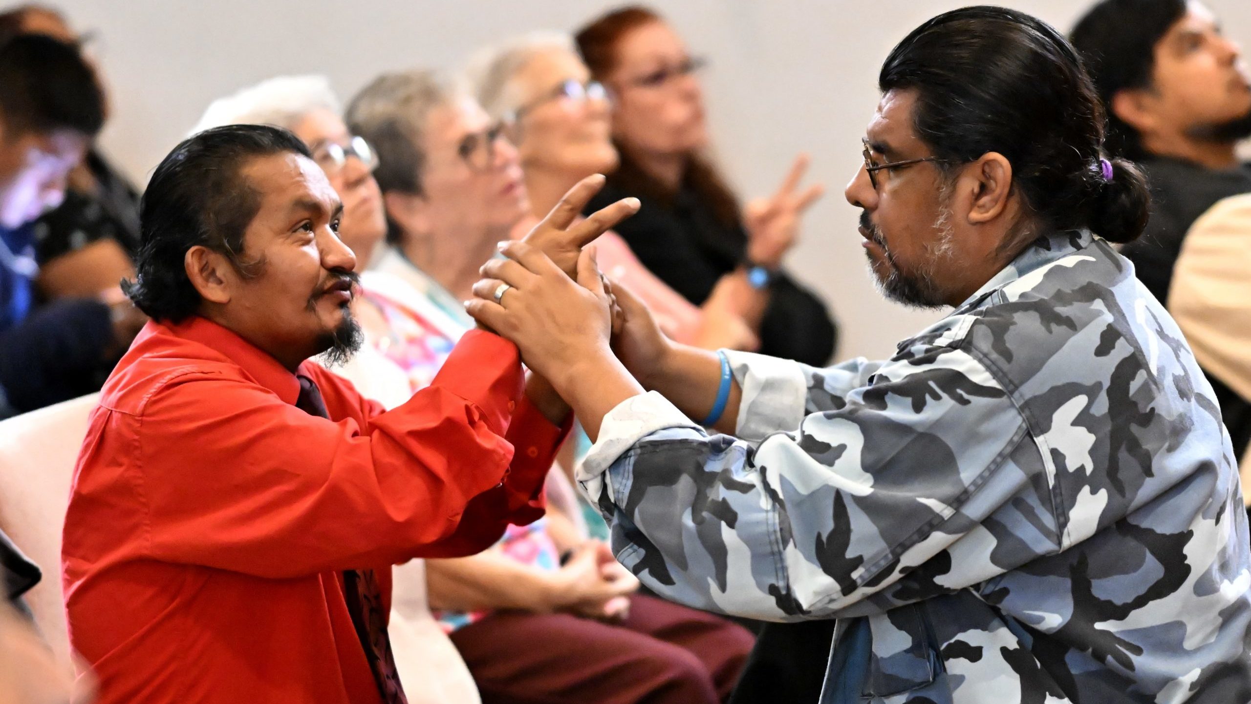 At Holy Angels Church of the Deaf, making God’s voice heard