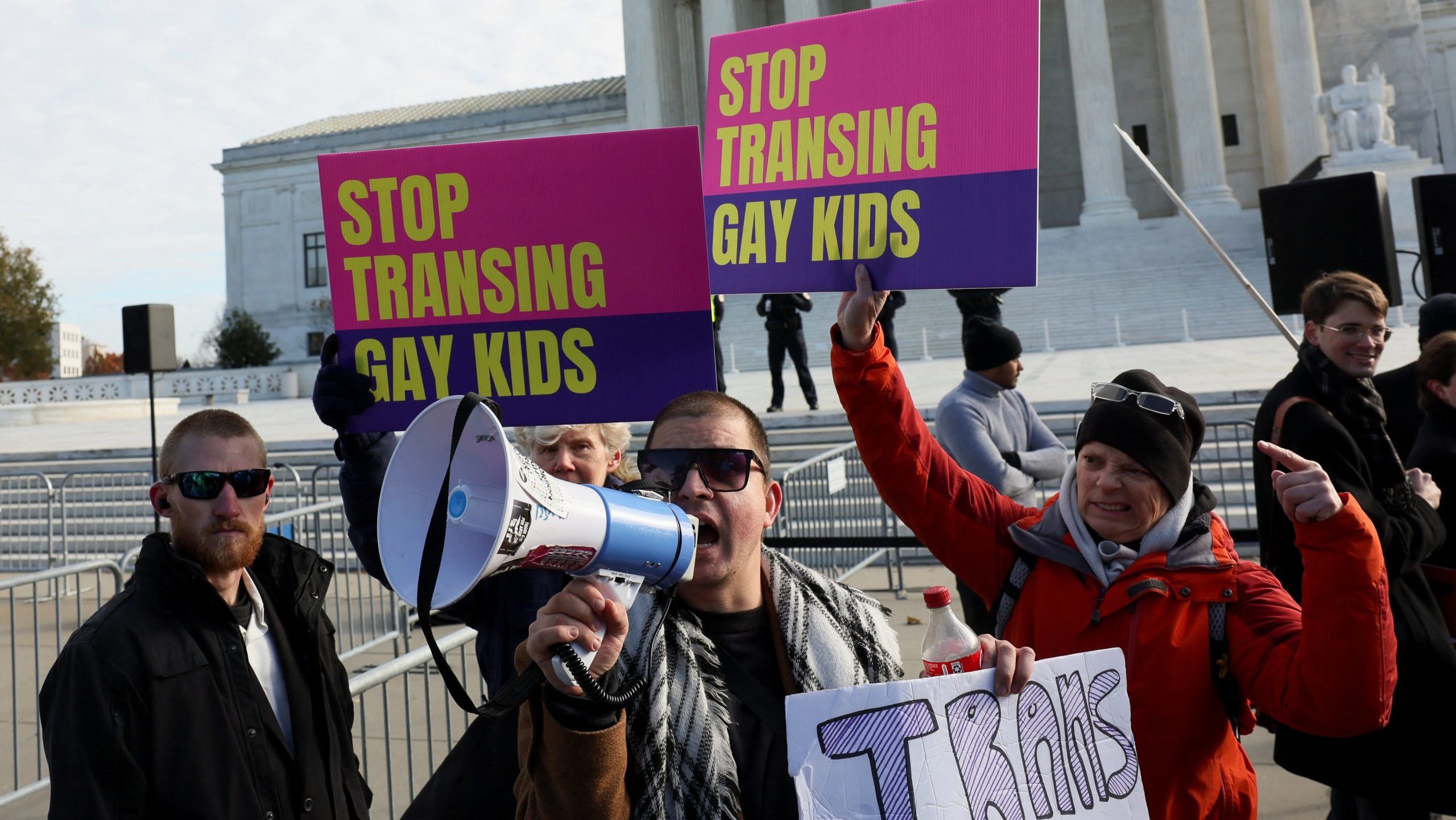 SCOTUS hears challenge to Tennessee's gender transition ban for minors