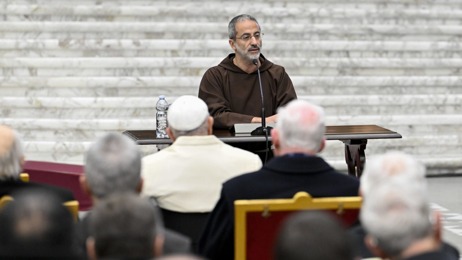 New papal preacher tells pope, cardinals: Don't be closed to change
