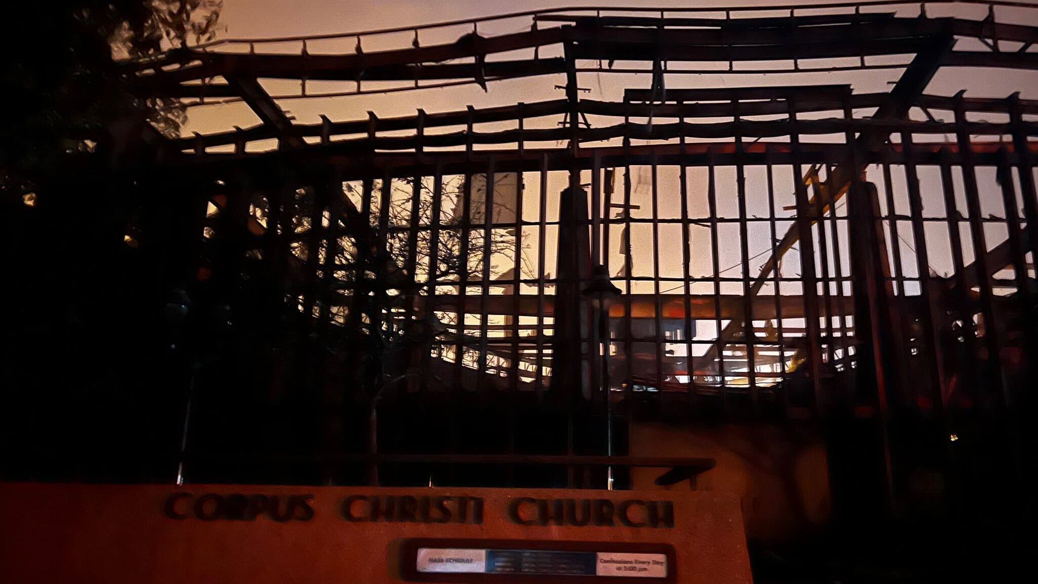 Corpus Christi Church in Pacific Palisades destroyed in fire