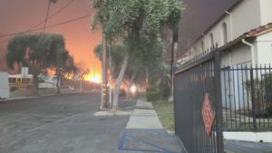 Catholic deacon, parishioners save church near LA from fire