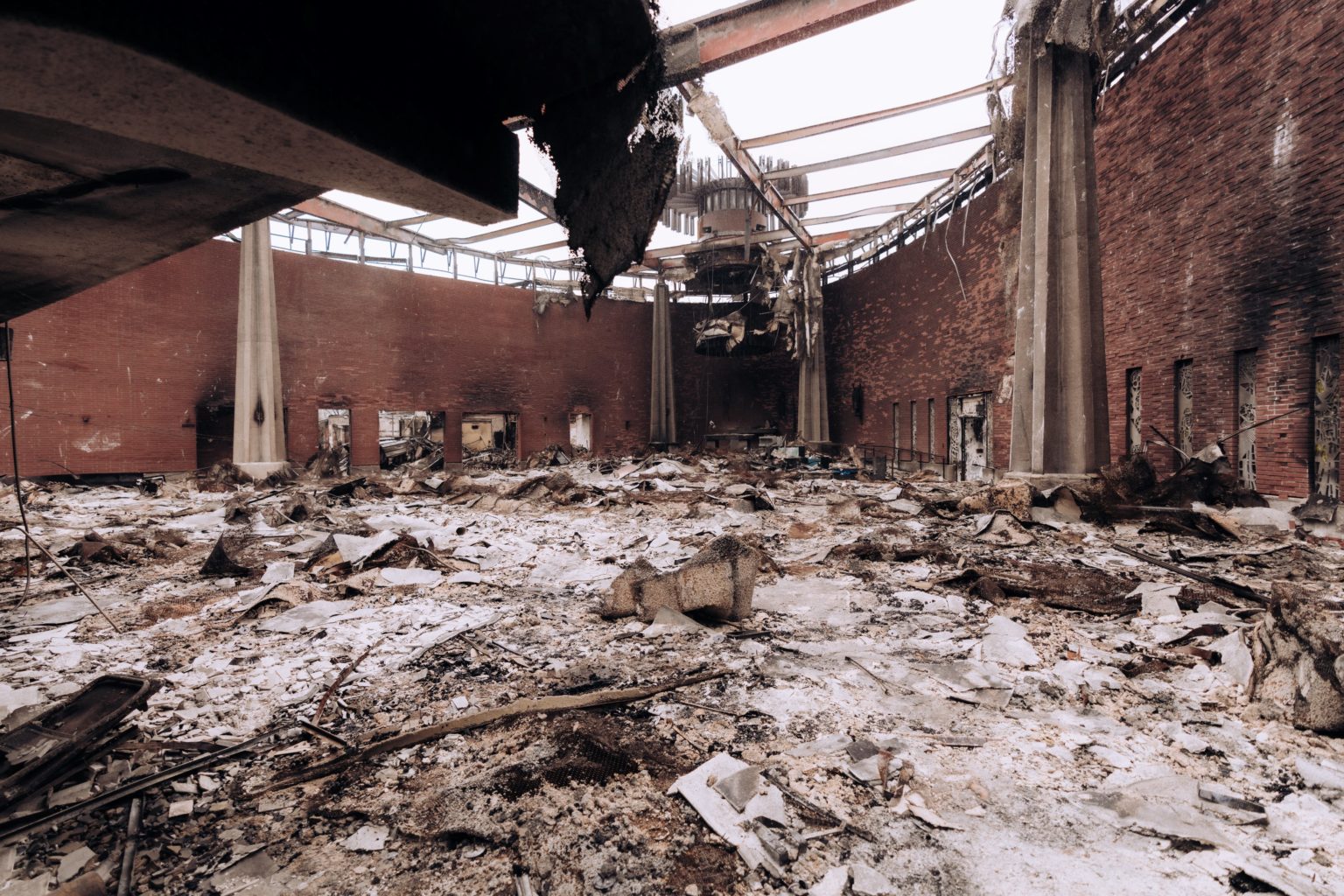 The miracles inside the rubble of Corpus Christi Church