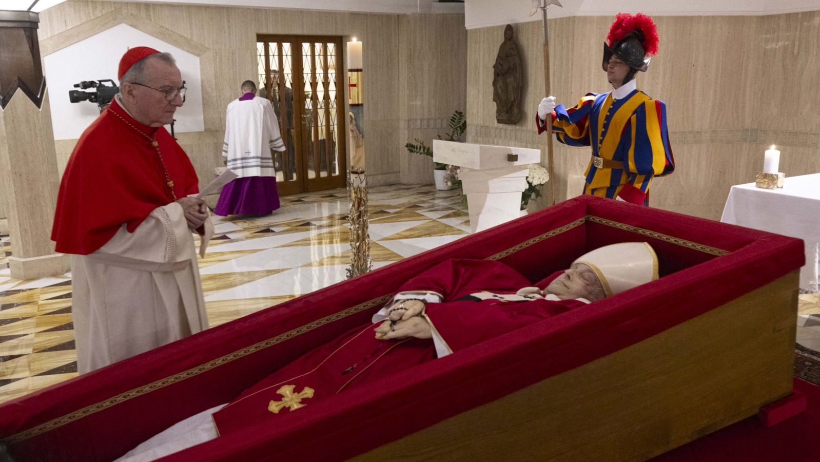 Pope's funeral set for April 26, public viewing April 23-25