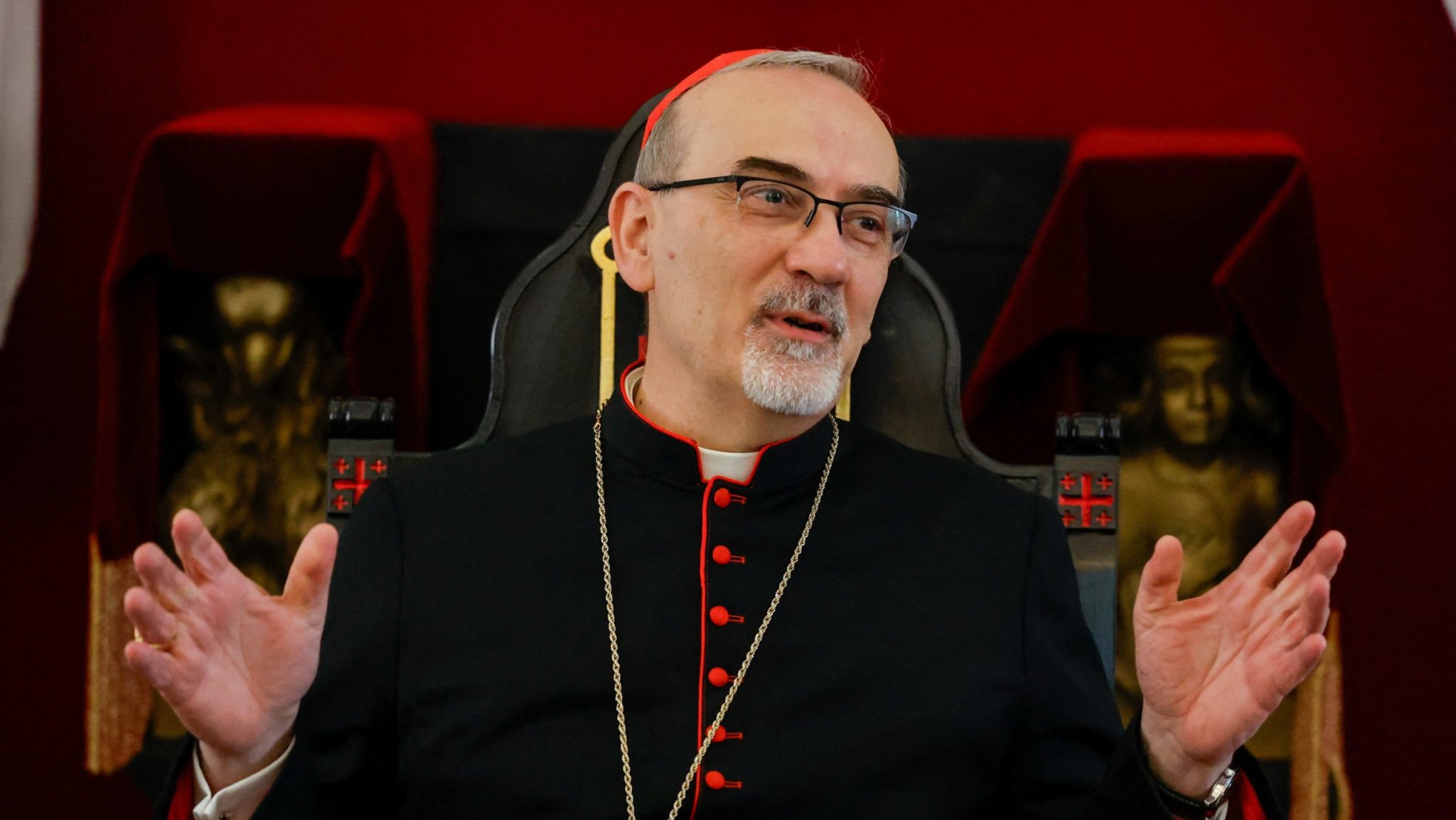 Cardinal Pizzaballa, back in Holy Land, reflects on conclave, Gaza