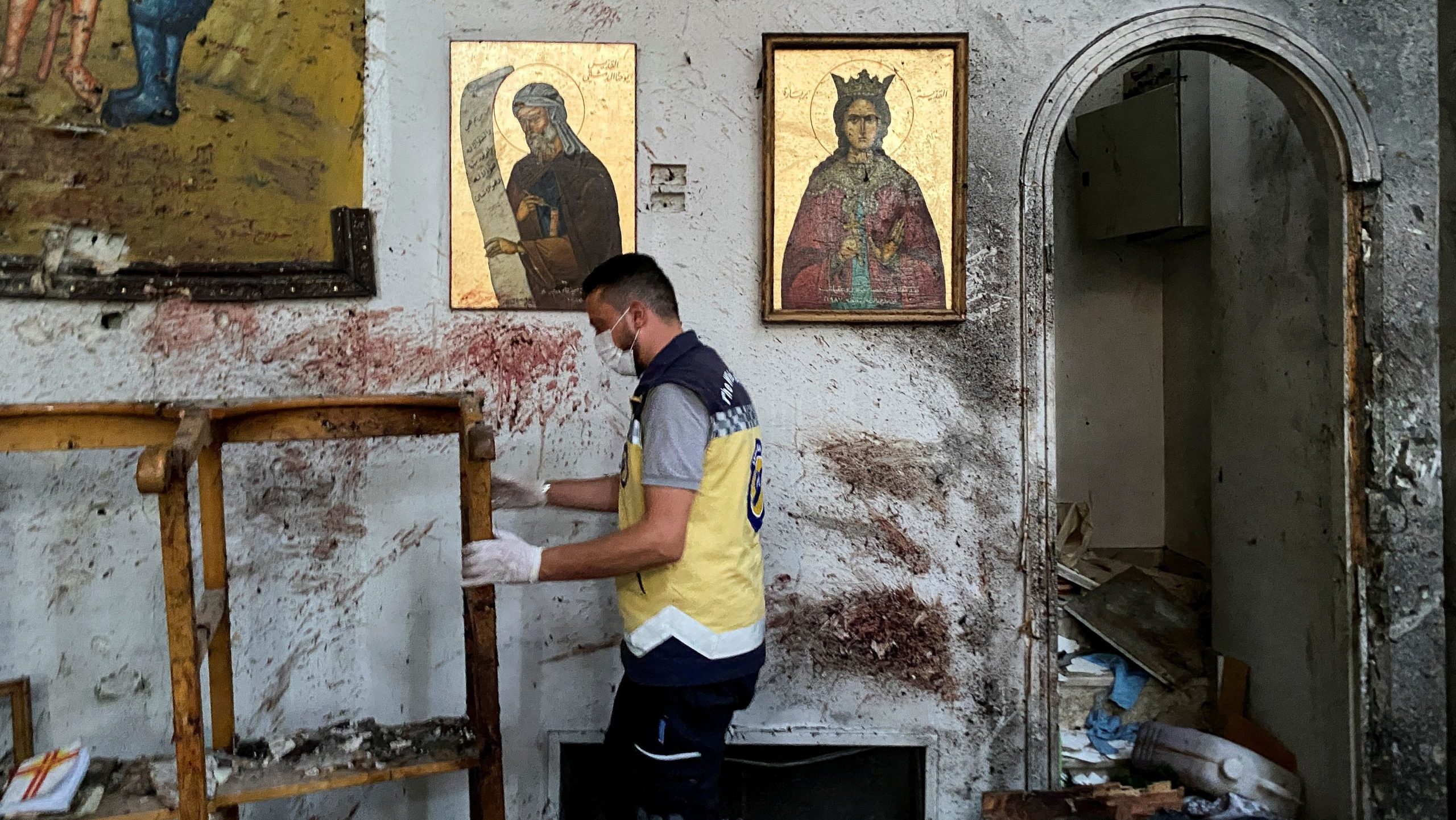 Suicide bombing at Syrian church called 'unspeakable evil'
