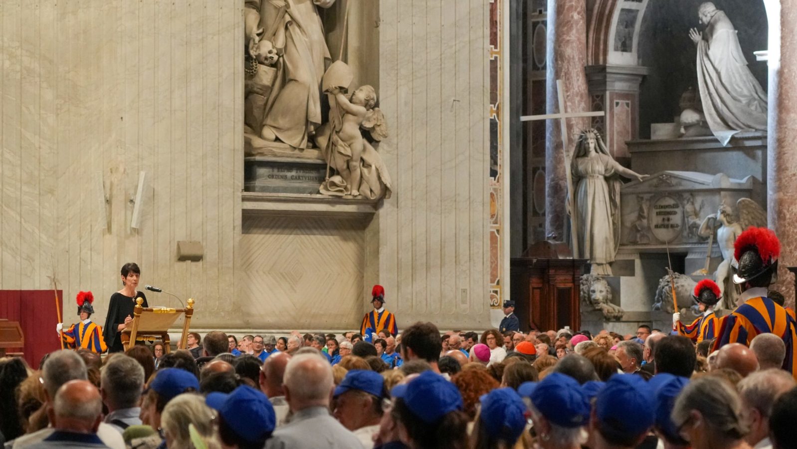 Pope urges church to listen to sorrows of abuse victims, walk together