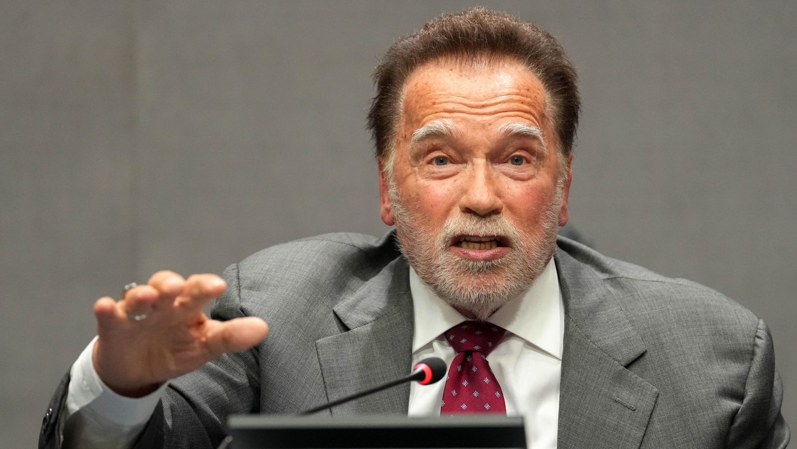 Schwarzenegger says joint action needed to 'terminate' pollution