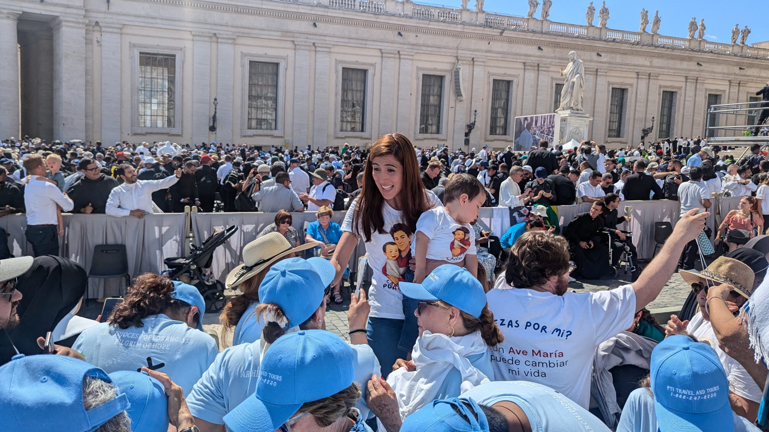 LA pilgrims celebrate Frassati, Acutis canonizations in Rome