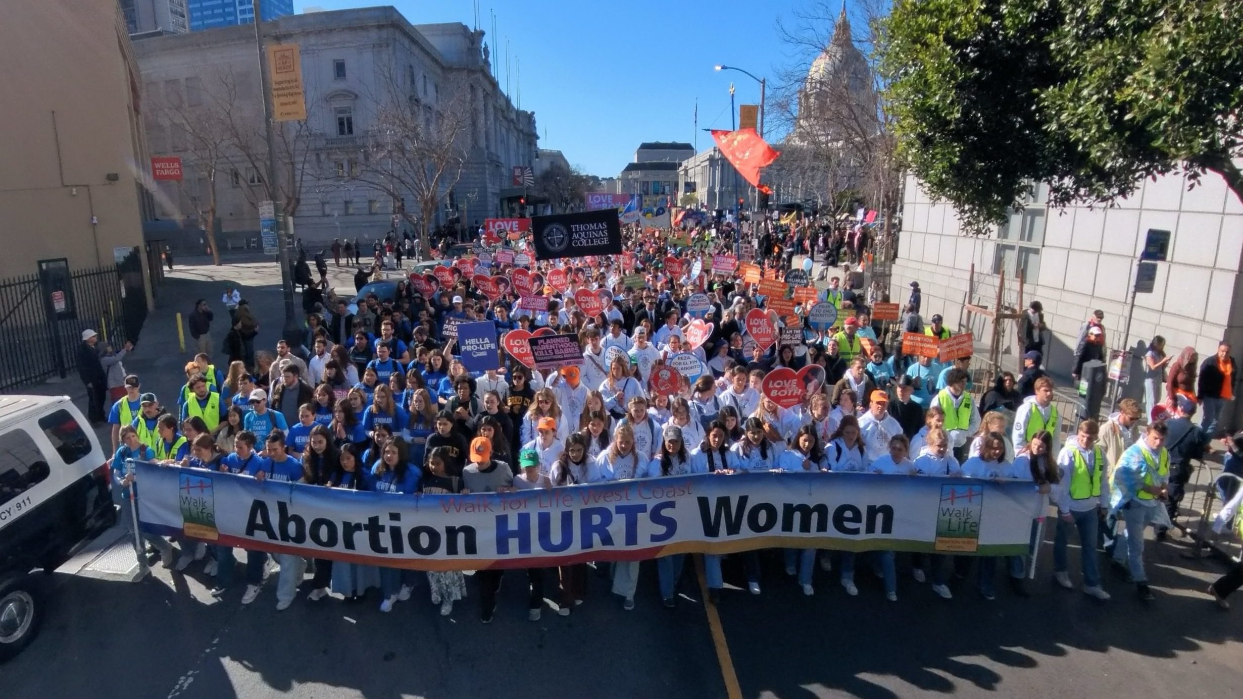 Thousands participate in the 22nd annual Walk for Life West Coast