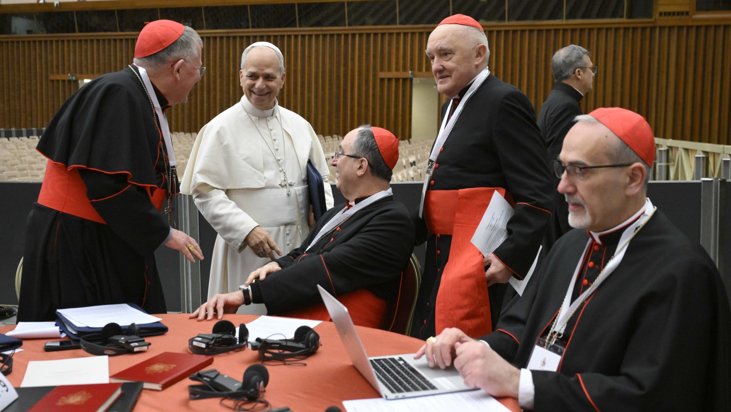 Discussion on pope's encyclical on the schedule of June consistory